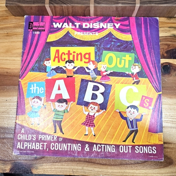 Disney | Media | 964 Walt Disney Acting Out The Abcs Record Album ...